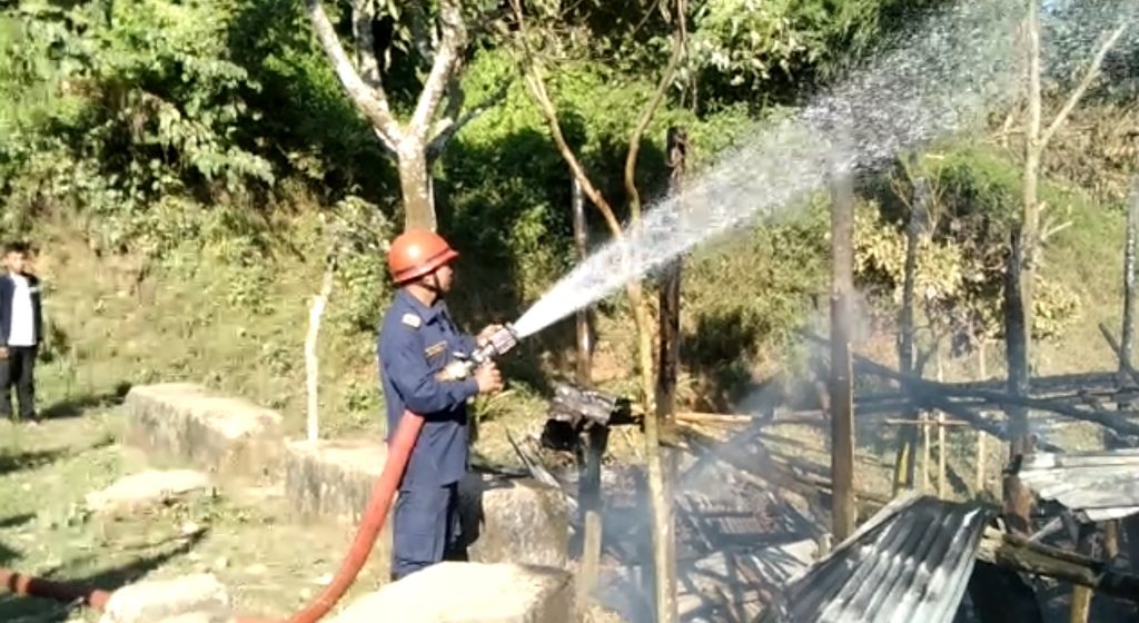 One killed in a massive fire breakout at Byrnihat - Hub News