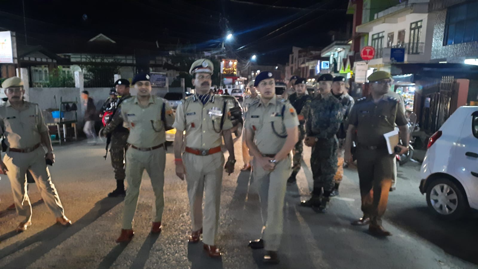 Lajja Ram Bishnoi inspects Jaiaw area where two youths from Kerala were ...