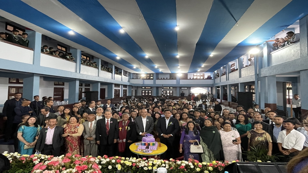 Jaiaw Presbyterian HS School-ni bilsi 100 gapaniko manianio CM bak ra•a ...