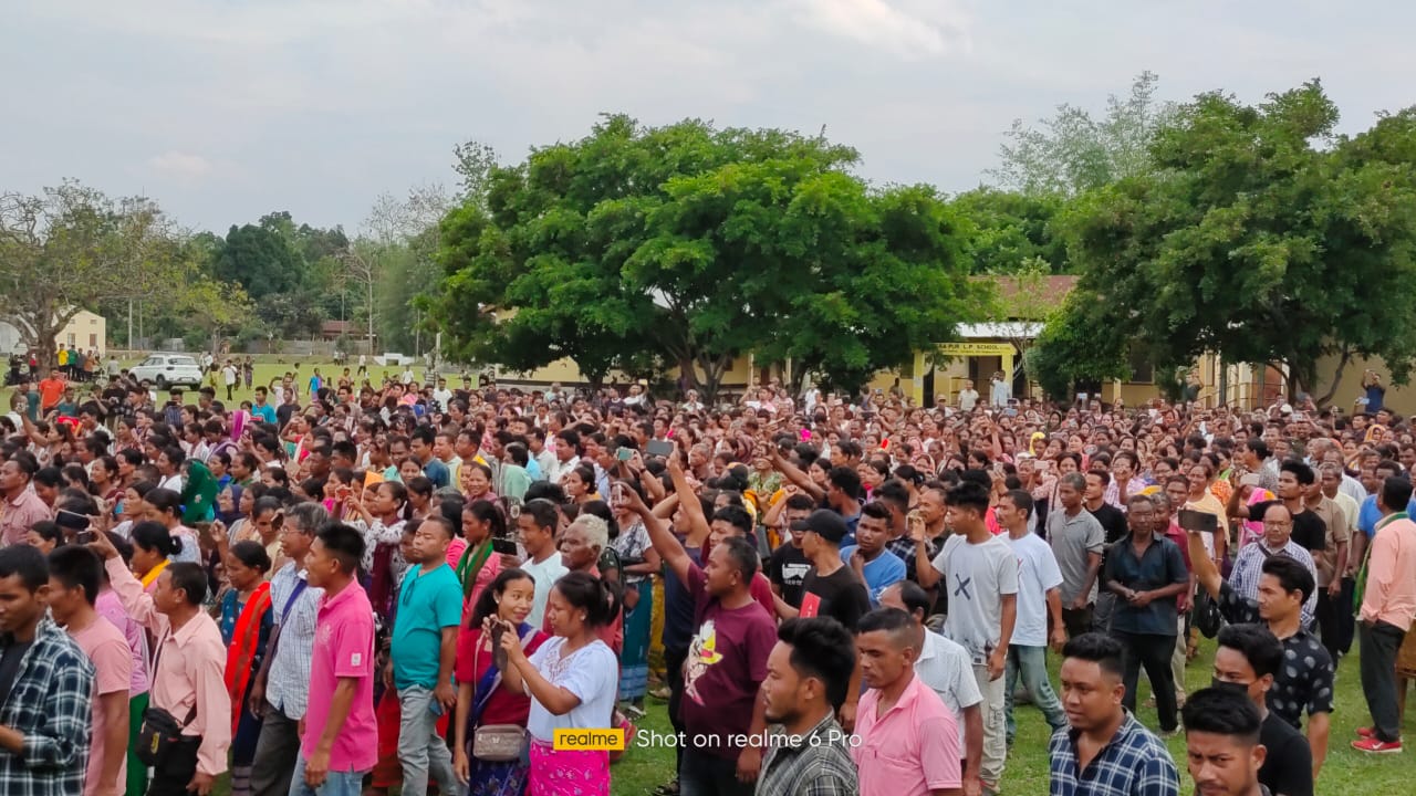Thousands of Garos in Assam stage protest seeking Autonomous Council ...