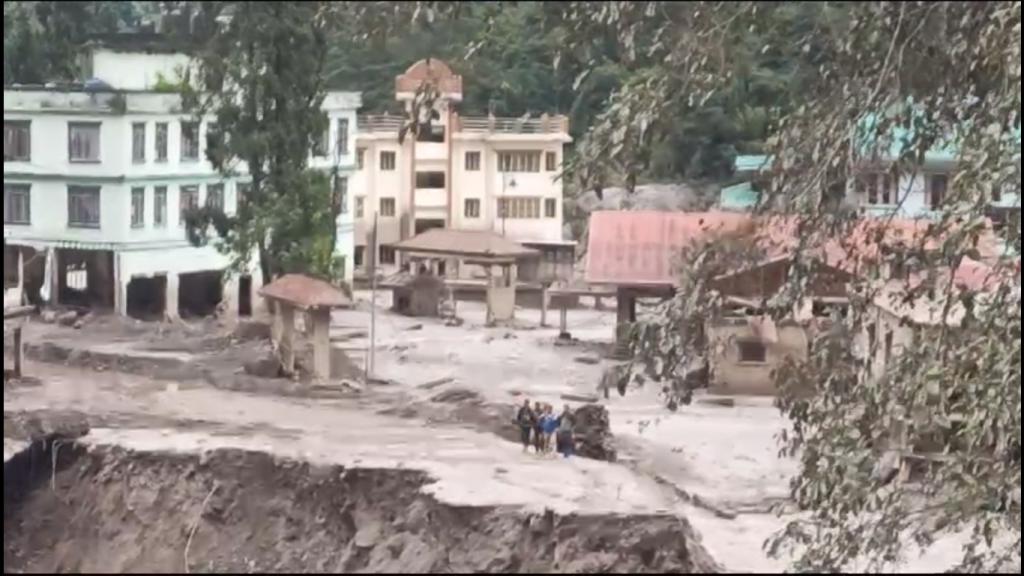 A devastated Chungthang: The worth hit town in Sikkim flash floods ...