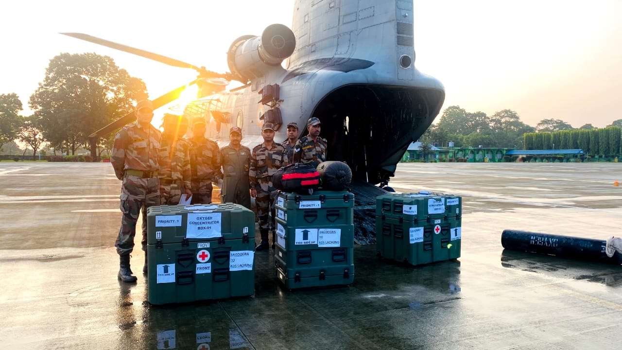Indian Army launches massive rescue mission in North Sikkim, airlifts ...