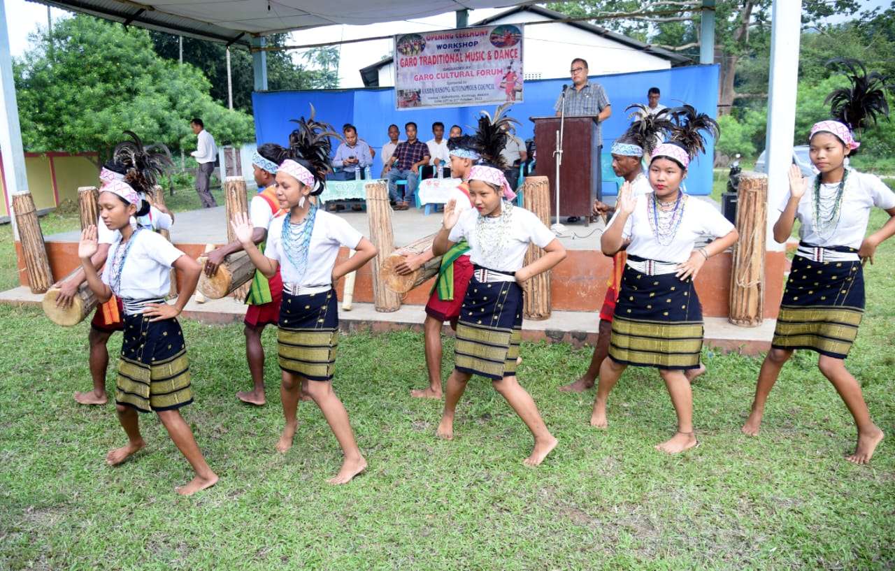 Garo Traditional Music and Dance Workshop gets underway in Boko