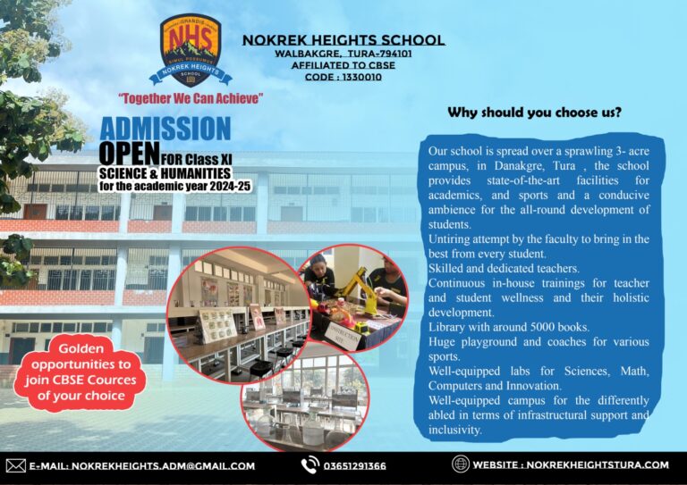 IHM Shillong-o 2024-25 session-na admission on•enga