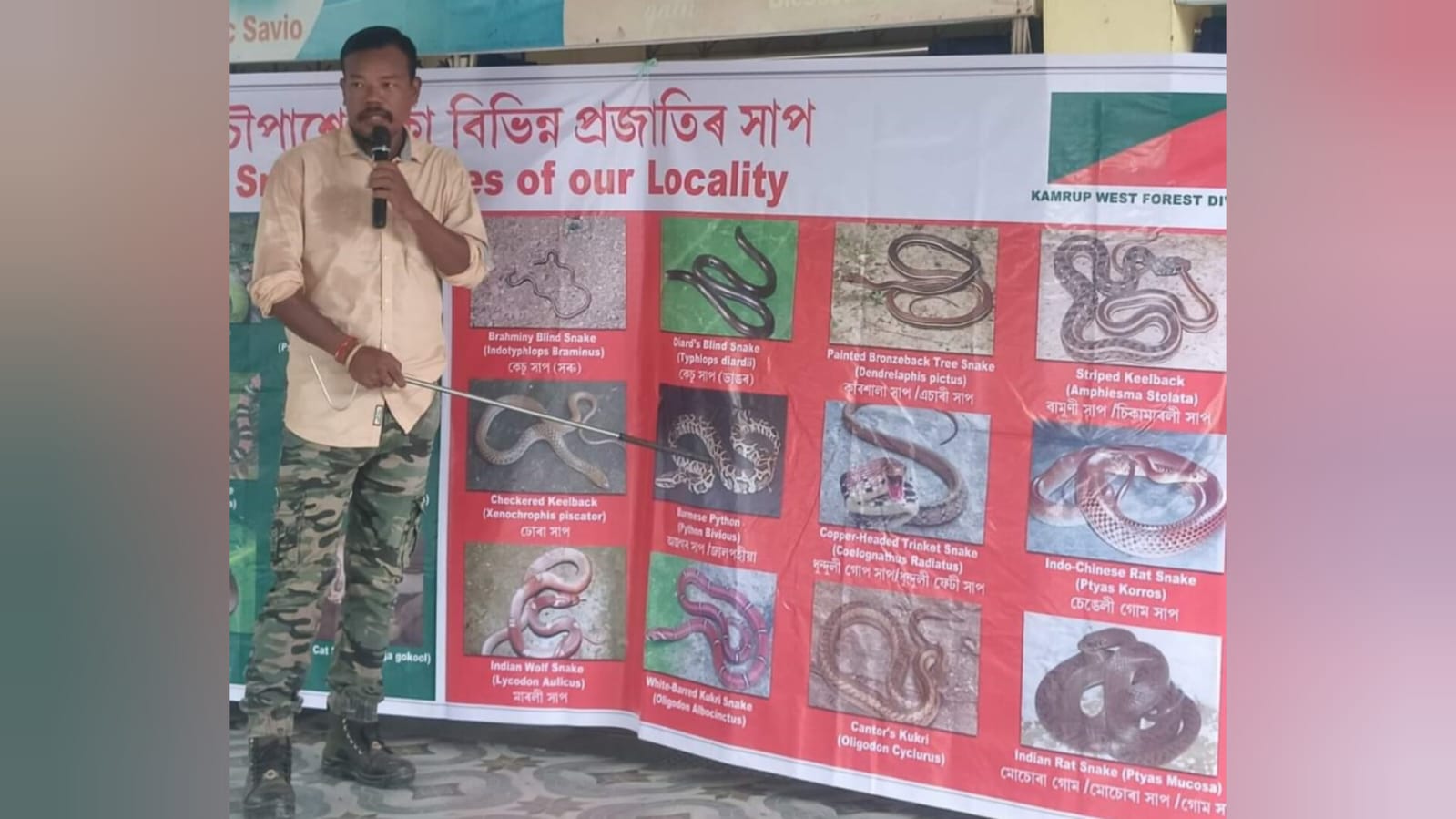 Meet Assam's 'Sarpa Bandhu': Hitesh Rabha, the snake rescuer bringing ...