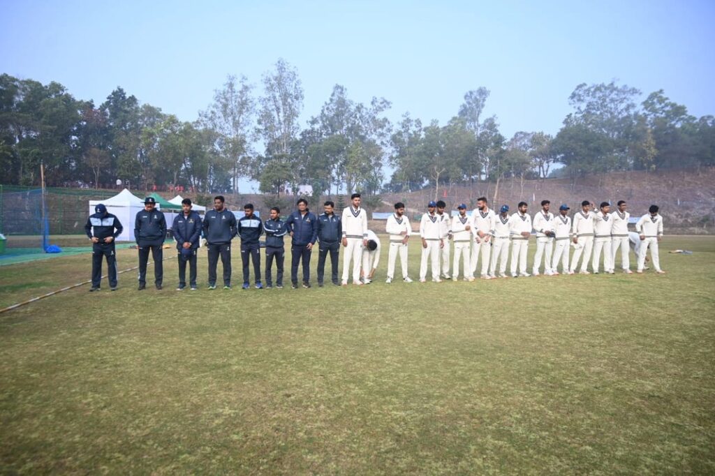 BCCI test match-ko skanggipa changna Tura-ni Alotgre Stadium-o ong•atenga