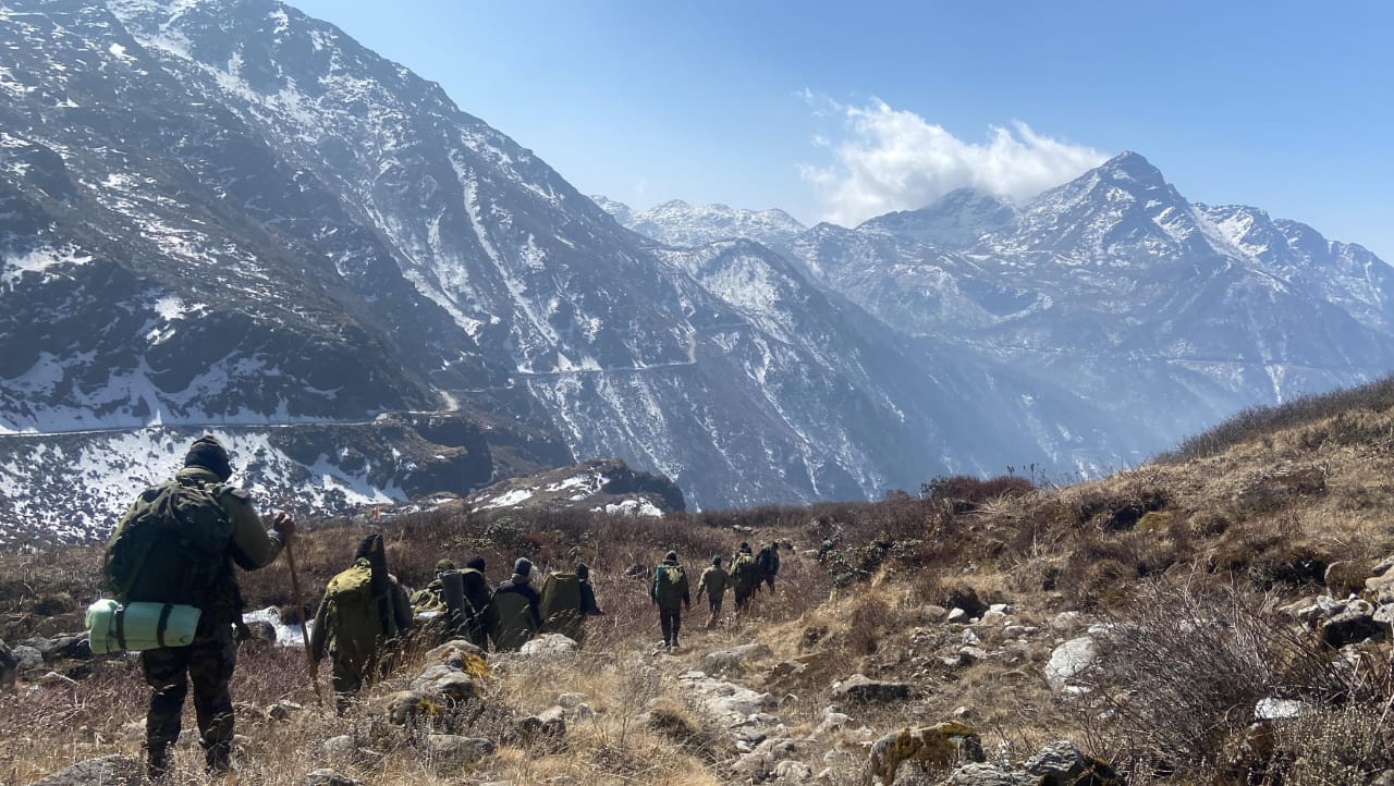 Indian Army conducts high-tech exercise in forward areas