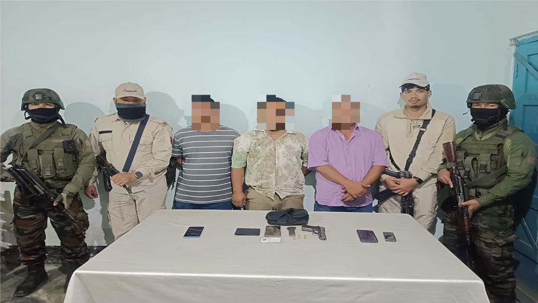 Three NRFM cadres arrested in joint operation in Imphal East