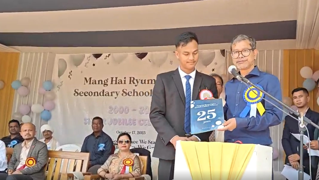 Education Minister announces Rs 25 lakh aid for Mang Hai Ryum School