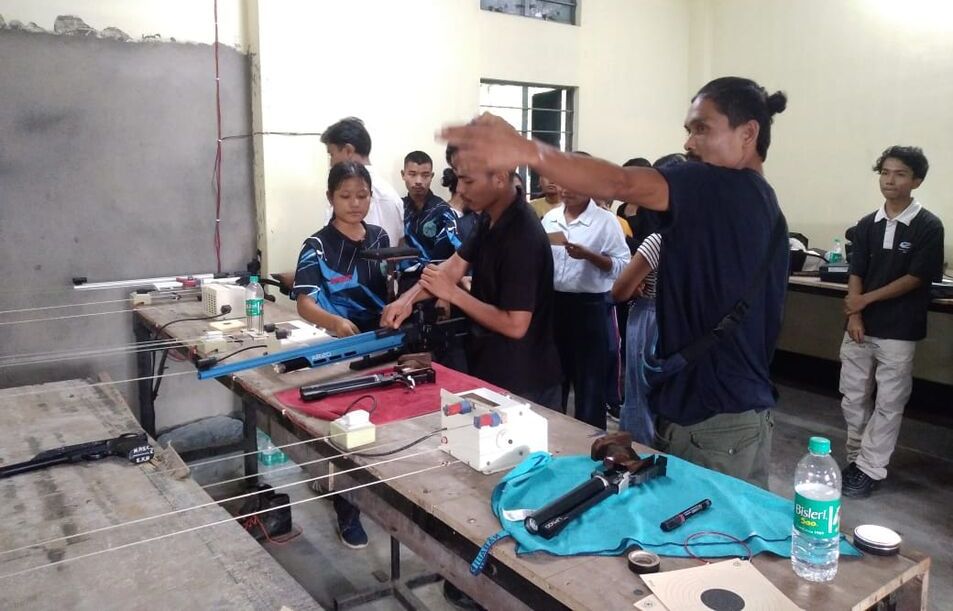 One-day free sports shooting camp held in Tura