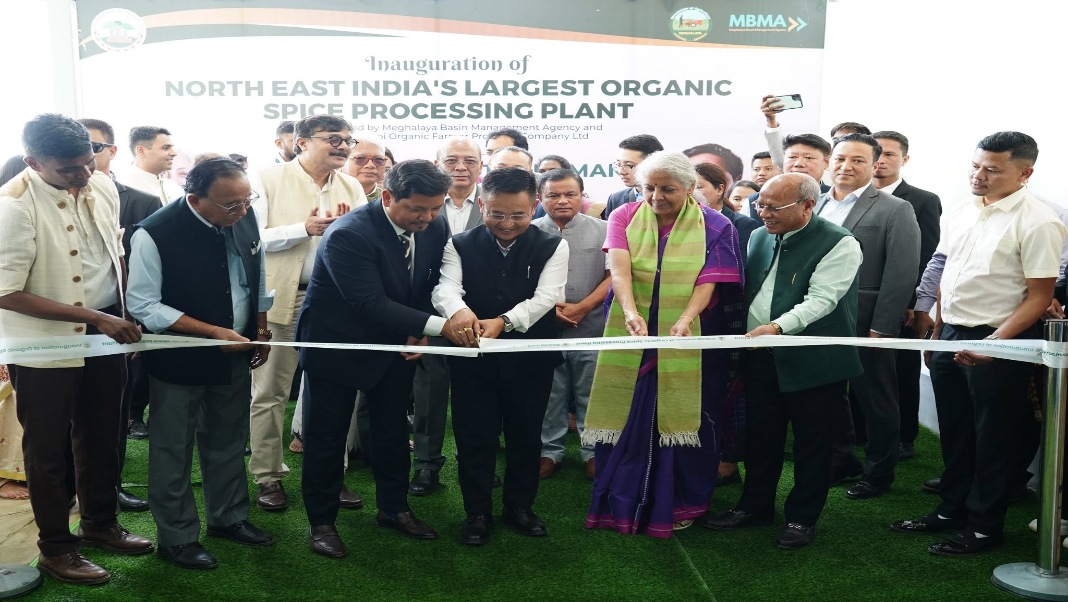 Sitharaman opens Northeast’s largest Organic Spice processing Unit in ...
