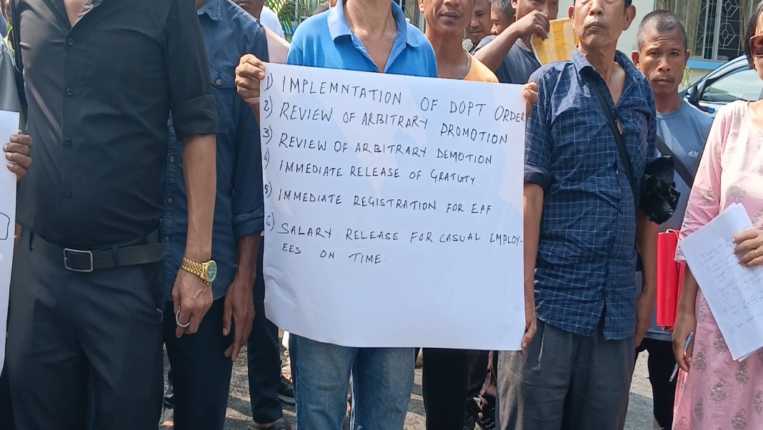 NEHU unrest widens as Tura campus staff launch pen-down protest