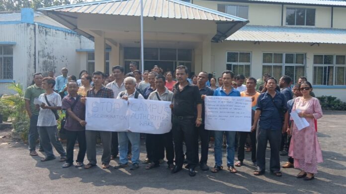 NEHU unrest widens as Tura campus staff launch pen-down protest